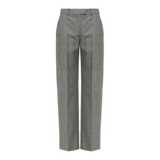 Alexander McQueen Wollhose - - Trousers - Damen - Grau - S