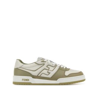 Fendi Schn&uuml;r-Sneakers mit Gummisohle - - Shoes - Herren - Gr&uuml;n - 44 EU