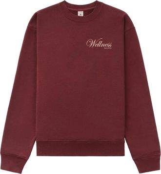 Sporty & Rich Femme, Sweatshirts et sweats &agrave; capuche, Rouge, Taille: 40 FR SweaT-shirts & SweaT-shirts &agrave; capuche