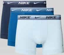 Nike Slim Fit Trunks mit Logo-Stitching im 3er-Pack