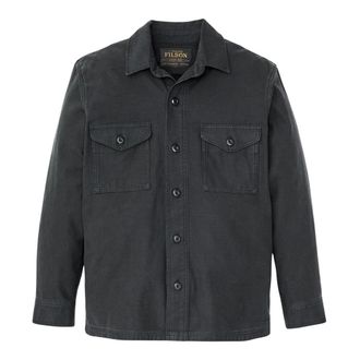 Filson Surchemise Field en satin invers&eacute; - Homme - Vestes - Noir - Taille: M