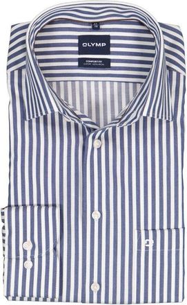 Olymp Herren Hemden blau Kent