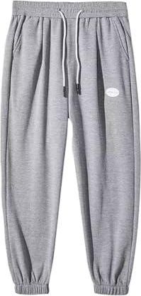 Generic Jogging Homme Pantalon Jogging Homme Pantalon Survetement Homme Confortable Classique - Sweatpants Homme Automne Hiver Ample Coupe Aux Chevilles pour 
