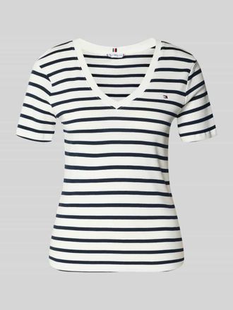 Tommy Hilfiger Slim Fit T-Shirt aus reiner Baumwolle