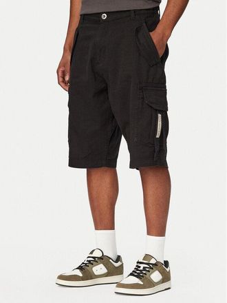Alpha Industries Alpha Industries Stoffshorts 266256 Schwarz Regular Fit