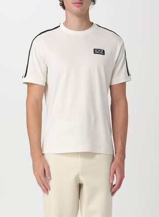 Emporio Armani T-Shirt EA7 Herren Farbe Yellow Cream