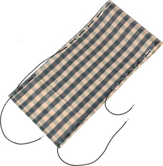 BESPORTBLE Outdoor Liegestuhl Ersatzstoff Gr&uuml;n Kariert mit Seil Strapazierf&auml;higer Atmungsaktiver Balkonstuhl Reparaturstoff f&uuml;r Garten Terrassenst&uuml;hle Einfach zu