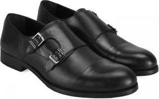 Desa Mocassins Man - Construction en Cuir, Talon Plat, Respirants | Noir - 44