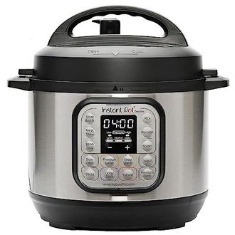 Instant Pot Duo 30 - 7 en 1, Autocuiseur Intelligent - Fonctions, Autocuiseur, Mijoteuse, Cuiseur à Riz, Poêle à Rissoler, Yaourtière, Cuiseur Vapeur et Chauffe-P
