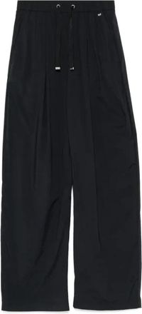 Herno Hose aus leichtem Stretch-Nylon - - Trousers - Damen - Schwarzk - S