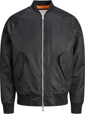 Jack & Jones Jcomotion Bomber Jacket Veste, Noir, M Hommes