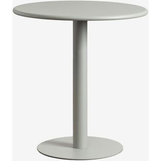 Sklum Table de cuisine ronde &Oslash;70 cm en fer Mizzi SKLUM Vert Kaki