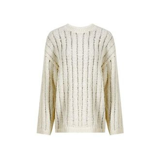Sams&oslash;e & Sams&oslash;e Pull Julia Crew Neck en coton