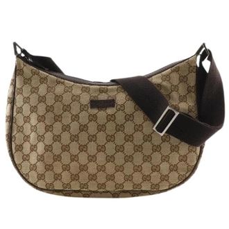 Gucci Pre-owned GG Canvas Schultertasche - - Pre-owned - Damen - Braun - ONE SIZE