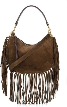 Isabel Marant Isabel Marant Hobo Bags - Oskan Soft Suede Bag - Gr. unisize - in Schwarz - f&uuml;r Damen