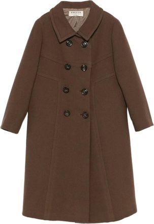 A.N.G.E.L.O. Vintage Cult manteau à boutonnière croisée (années 1960) - Marron