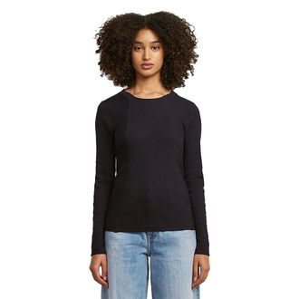 G-Star A line Slim Rib r t ls wmn