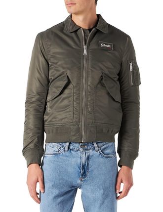 Schott NYC Bombers, Unisex, Smoke-Design, Medium