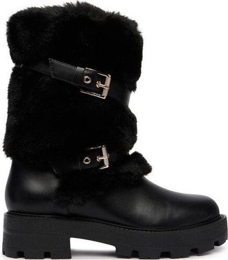 Guess Stiefeletten FLFYAF FUR10 Schwarz