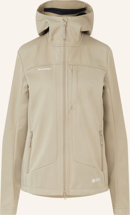 Mammut Mammut Softshell-Jacke Ultimate Viii So Hooded braun