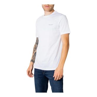 A|X Armani Exchange Homme, Tops, Blanc, Taille: 2XL T-shirt blanc