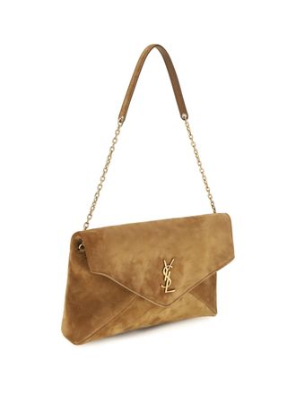 Saint Laurent Cassandre Shoulder Bag - Orange