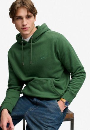 Superdry Kapuzensweatshirt Essential Logo Hoodie Hb Baumwollmischung, loose fit