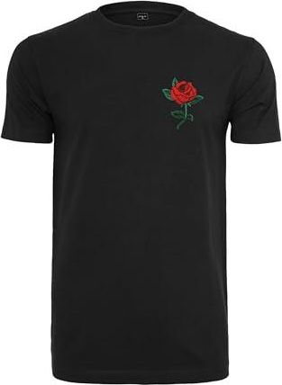 Mister Tee Homme Rose Tee T Shirt, Noir, 4XL Grande taille EU