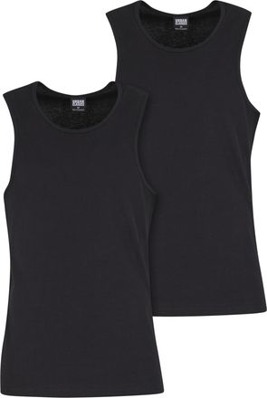 Urban Classics Herren T-Shirt 95% Baumwolle, 5% Elastan schwarz+schwarz 3XL