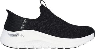 Skechers Arch Fit 2.0 Sneaker f&uuml;r Damen, Jacquard (Schwarz)