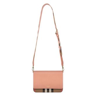 Burberry Sac bandouli&egrave;re Mackford - Femme - Sacs - Rose - Taille: ONE Size