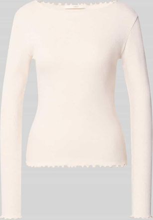 Lanius Slim Fit Longsleeve aus Baumwoll-Mix