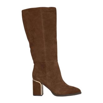 Alma En Pena Stiefel mit breitem Absatz - - Shoes - Damen - Braun - 36 EU