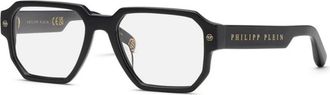 Philipp Plein Homme, Accessoires, Noir, Taille: 56 MM Vpp199V 700Y Lunettes
