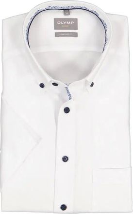 Olymp Herren Kurzarmhemd wei&szlig;
