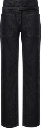 Courr&egrave;ges Damen, Jeans, Blau, W27Gr&ouml;&szlig;e