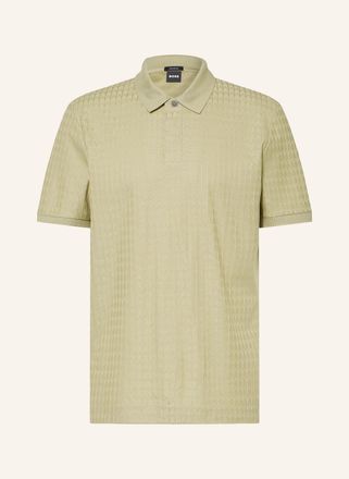HUGO BOSS Jersey-Poloshirt Parley gruen