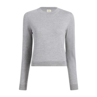 Khaite Femme, Pulls, Gris, Taille: 38 FR Wool Sweater
