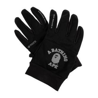 A Bathing Ape A Bathing Ape, Homme, Accessoires, Noir, Taille: L Gants avec logo