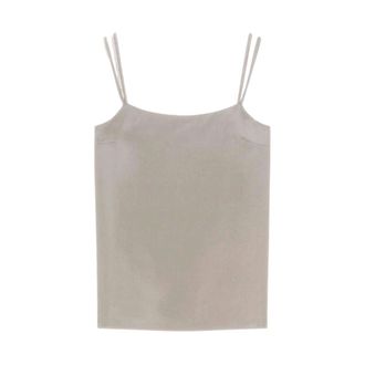 Max Mara Femme, Tops, Brun, Taille: 40 FR Kansas Silk Top