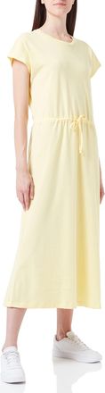 Only Womens ONLMAY S/S MIDI Dress JRS Kleid, Lemon Meringue, XS