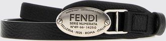 Fendi Selleria G&uuml;rtel aus genarbtem Kalbsleder von mit Logo-Schnalle