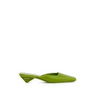 Prada Mules &agrave; talon en satin