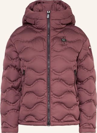 Blauer Daunenjacke Lorraine rot
