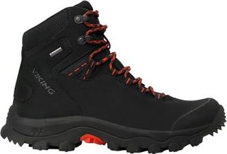 Viking Viking Chaussures de marche unisexes Villrein Mid GTX, Noir/rouge, 42 EU