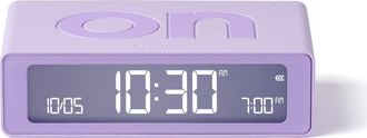 Lexon Flip Mini Reisewecker, digitaler LED-Wecker mit On/Off-Funktion, Einstellbarer Helligkeit, wiederaufladbar und ber&uuml;hrungsempfindlich, ideal als Nachtt
