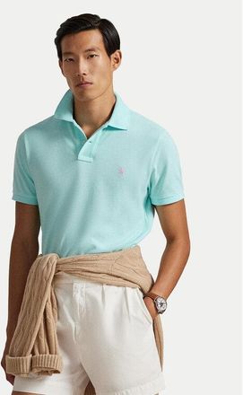 Polo Ralph Lauren Poloshirt 710536856500 T&uuml;rkisfarben Slim Fit