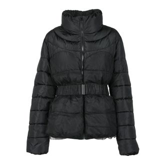 Twinset Damen, Jacken, Schwarzk, SGr&ouml;&szlig;e