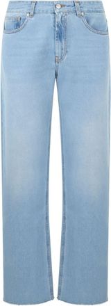 GCDS Wirdo Straight-Leg-Jeans - Blau