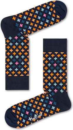 Happy Socks Damen Plus Sock Freizeitsocken, Blau (Blau 6001), One Size (Herstellergröße: 36-40) (1er Pack)